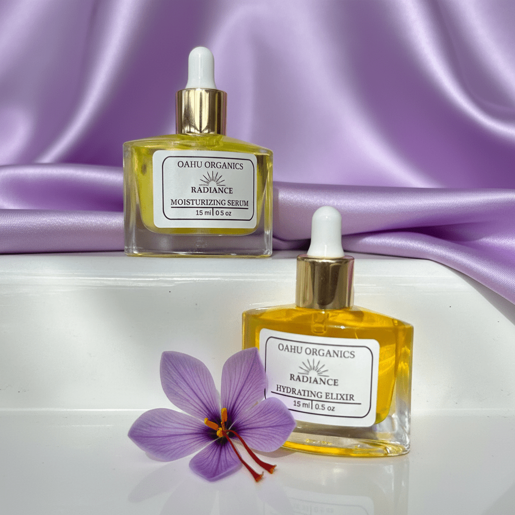 Radiance Saffron Brightening Serum & Elixir Duo | Natural Glow ...